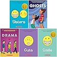 Raina Telgemeier Collection 5 Books Set (Sisters, Drama, Smile, Ghosts ...