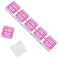 Amazon.com: DGBDPACK 250 Pink Raffle Tickets, 50/50 Raffle Tickets ...