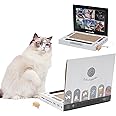 Amazon.com : 3-In-1 Laptop Scratcher Cat Toys, Cat Scratcher Laptop ...