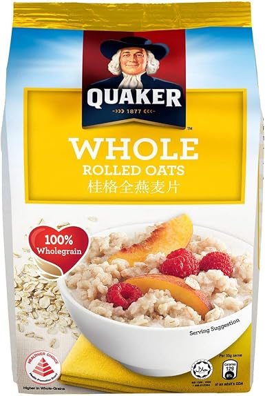 Quaker Rolled Oats, 800g: Amazon.sg: Grocery & Gourmet Food