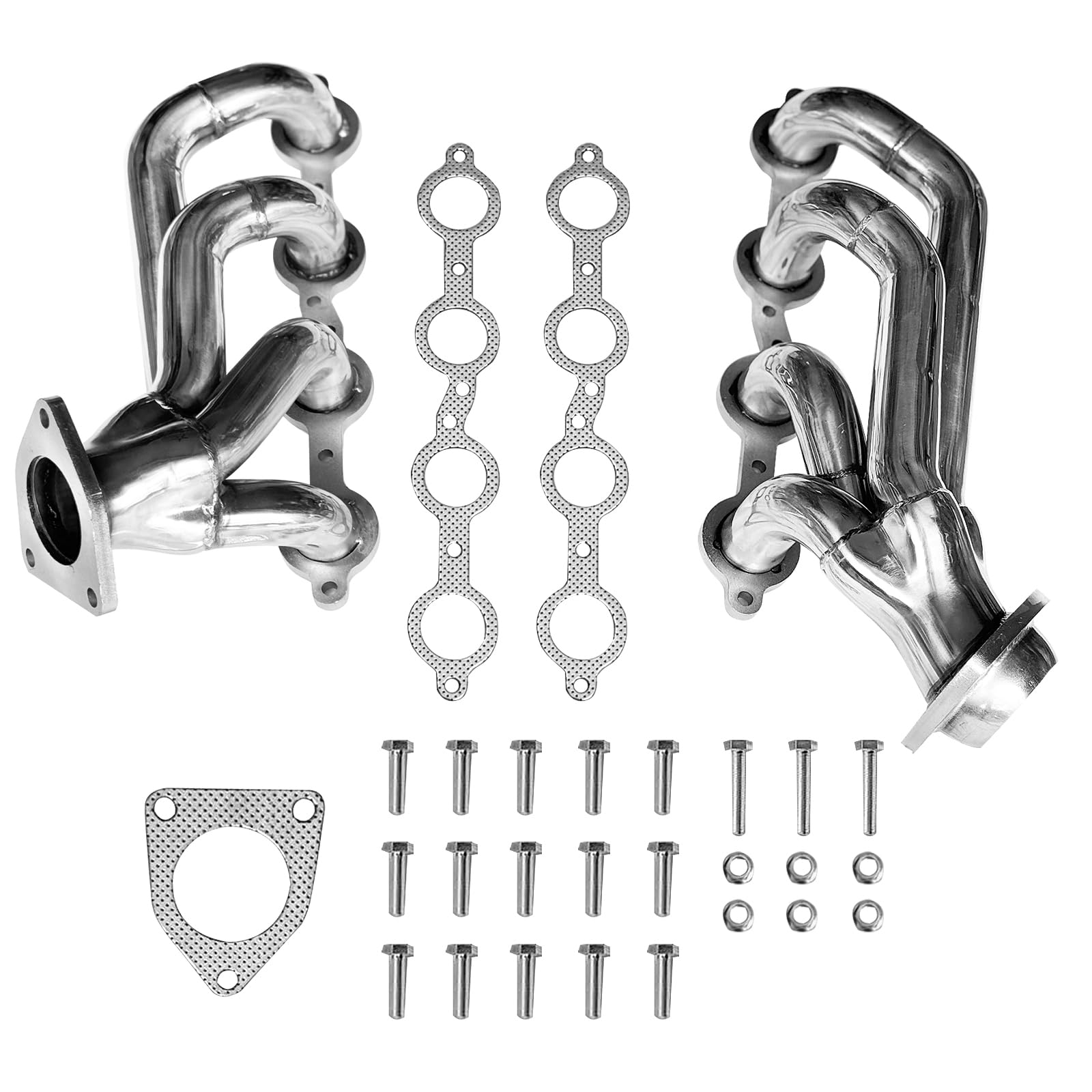 Exhaust headers for 5.3 engine compatibility with 2002-2016 Chevy ...
