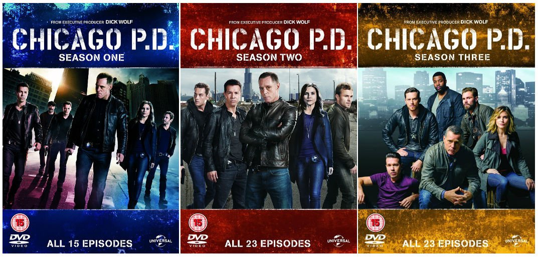Chicago PD Season 1-3 Complete DVD Collection: Amazon.co.uk: Jason ...