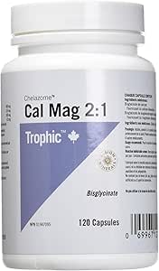 Trophic Calcium-Magnesium 2:1 Chelazome, 120 Count: Amazon.ca: Health & Personal Care