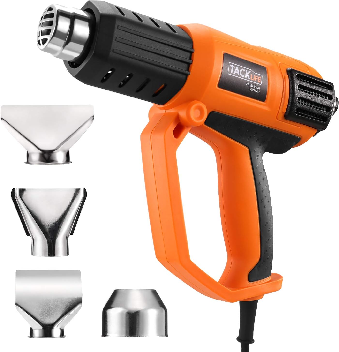 Heat Gun, TACKLIFE HGP74AC Electric Hot Air Gun 2000W 240V with ...
