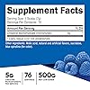 Nutricost Creatine Monohydrate Powder (Blue Raspberry), 500 Grams (1.1 ...
