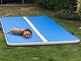 Corps Revolution Airtrack Inflatable Fall Mat for Gymnastics with Pump ...