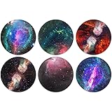 Amazon.com | CARIBOU Coasters , Purple Marvel Nebula Galaxy Design ...