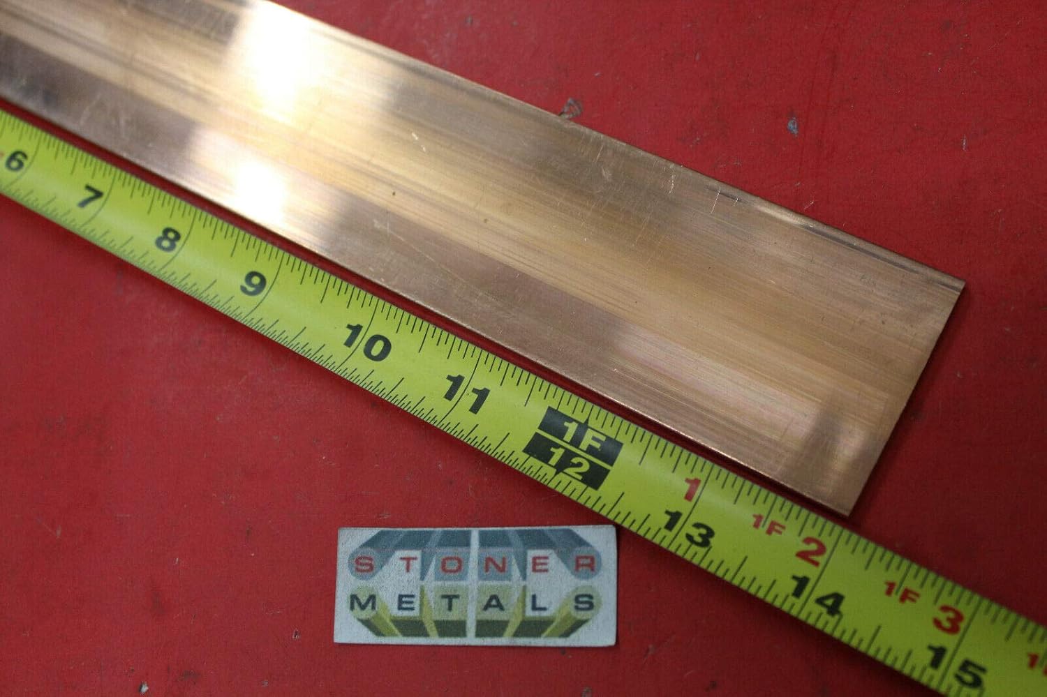 1 4 X 2 C110 Copper BAR 14 Long Solid Flat Mill Bus Bar Stock H02 1-4-x-2-c110-copper-bar-14-long-solid-flat-mill-bus-bar-stock-h02