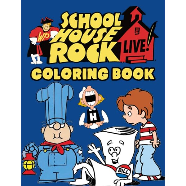 School Of Rock Coloring Pages 1st Grade School Rocks Coloring Page
