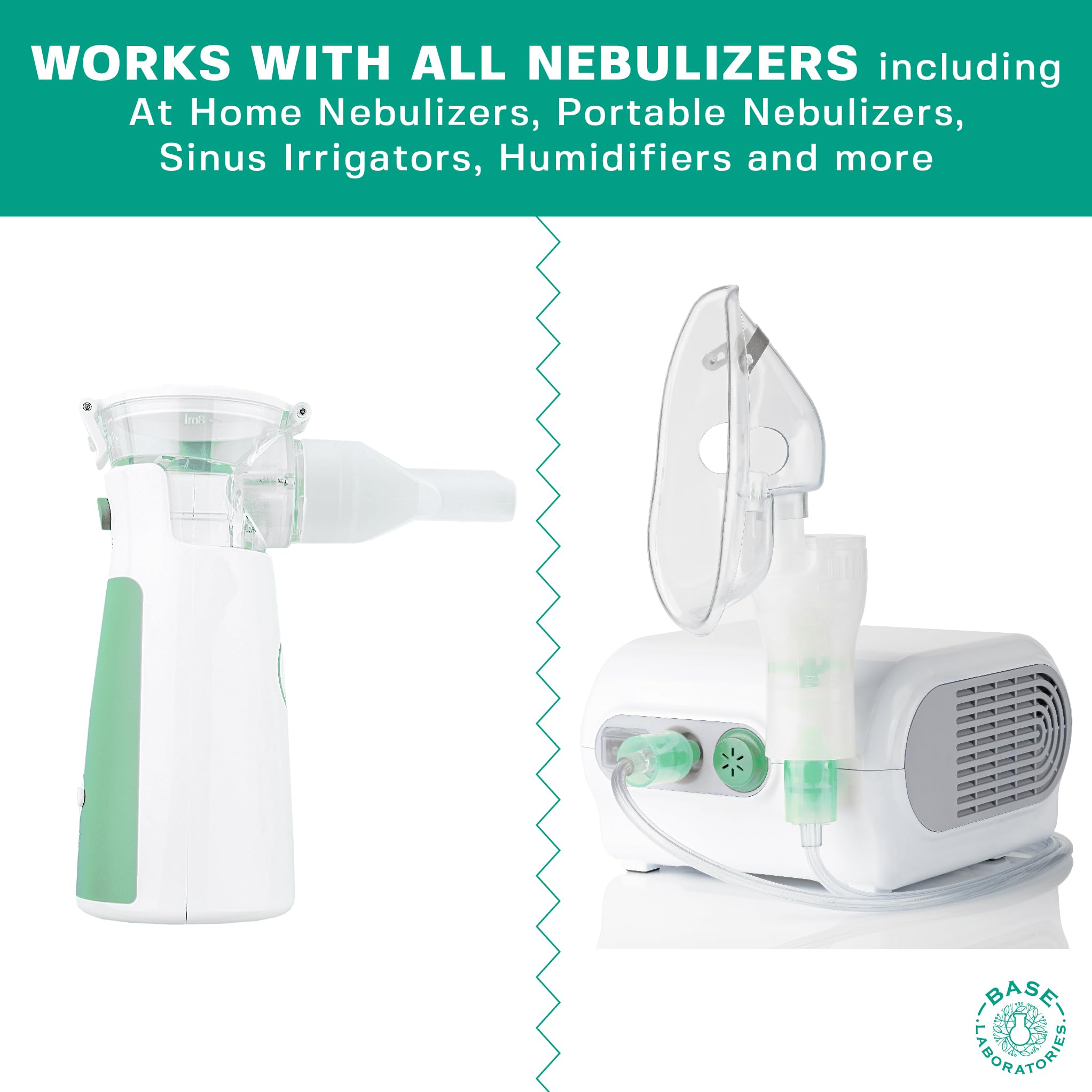 Mua BASE LABORATORIES 3% Saline Solution for Nebulizer Machine | Saline ...