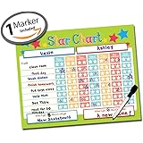 Amazon.com : Dry Erase Reward Chore Chart - 16" x 13" - Multiple ...