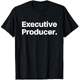 Amazon.com: PRODUCER T-Shirt Film or Music Production On Set ID: Clothing