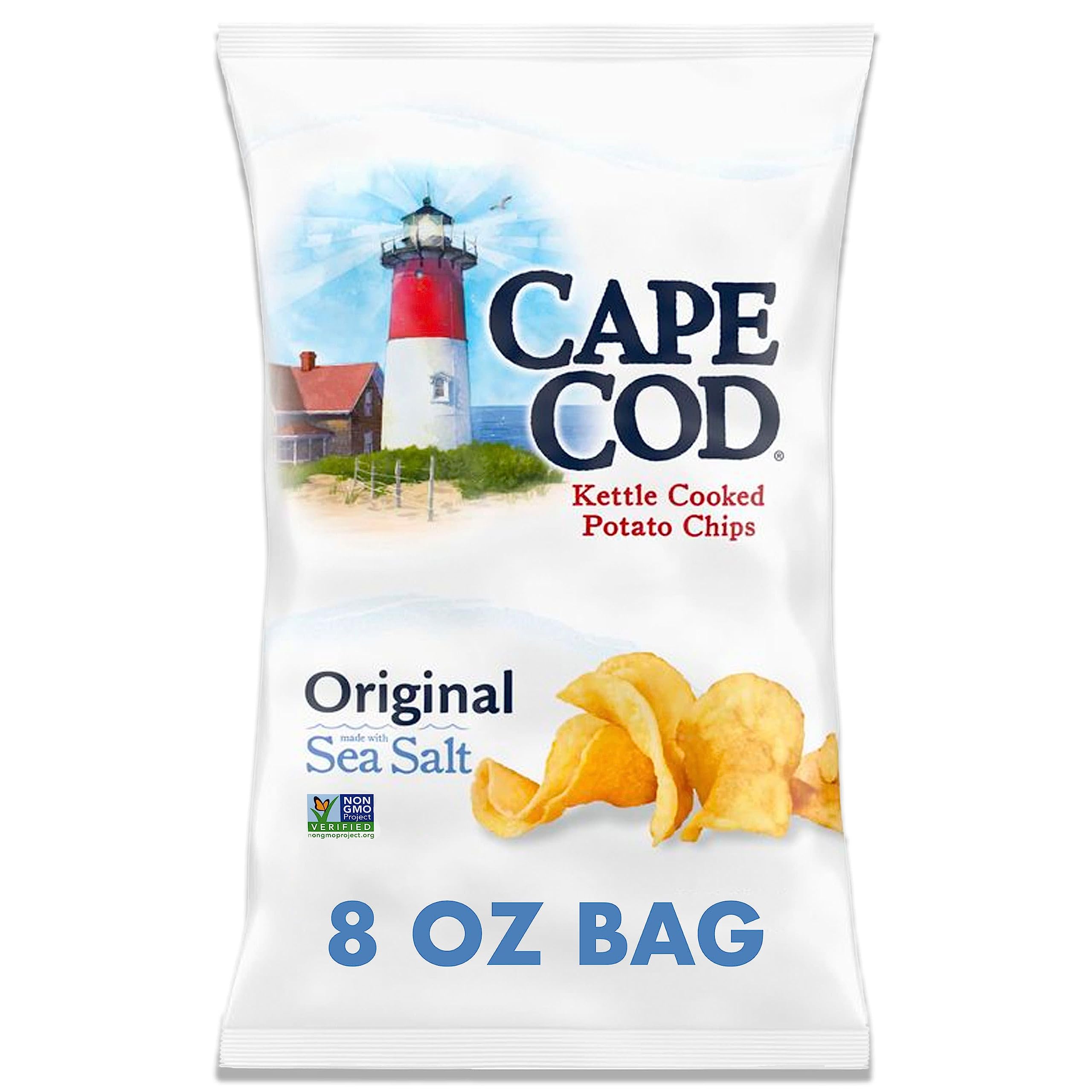 Cape Cod Potato Chips Original Kettle Cooked Chips, 8 Oz on Galleon ...