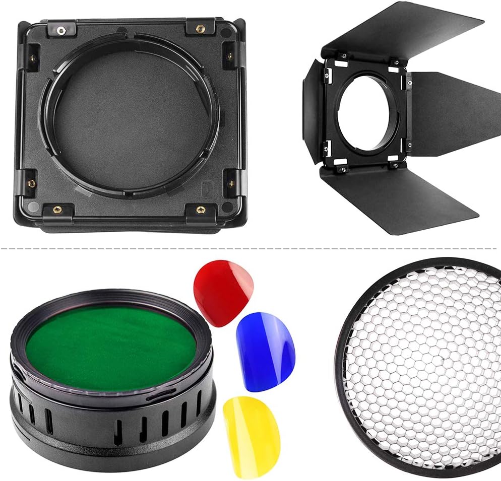 GODOX BD-08 Barn Door Flash Accessories Kit for Godox AD400Pro Outdoor ...