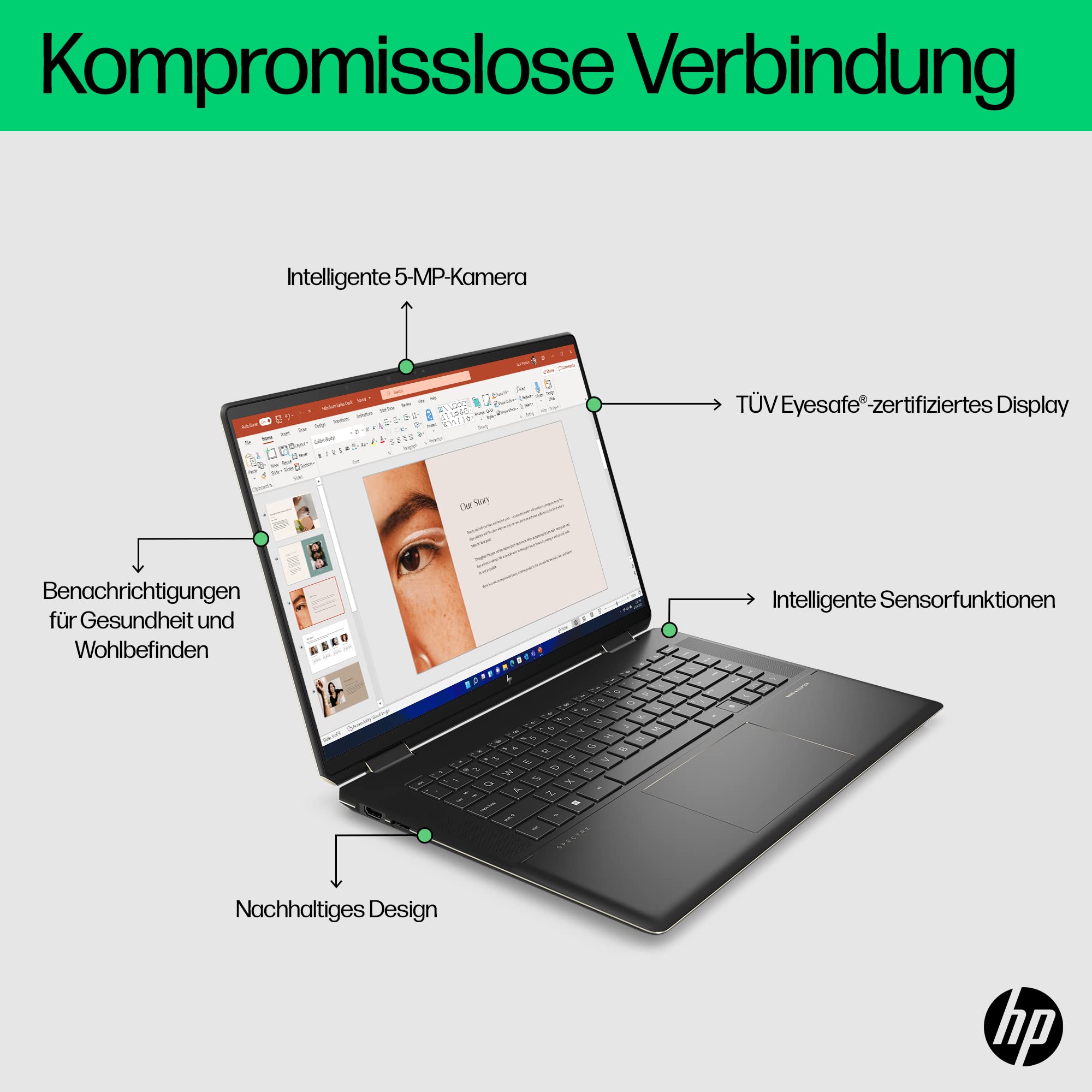 Mua HP Spectre x360 2-in-1 Laptop, 16 Inch 3K Touch Display, Intel Core ...