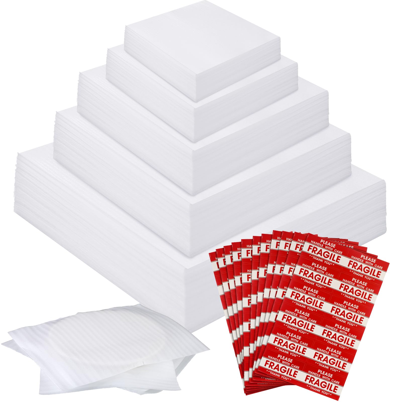 Mua 250 Pack Cushion Foam Pouches Convenient Moving Supplies for Dishes ...