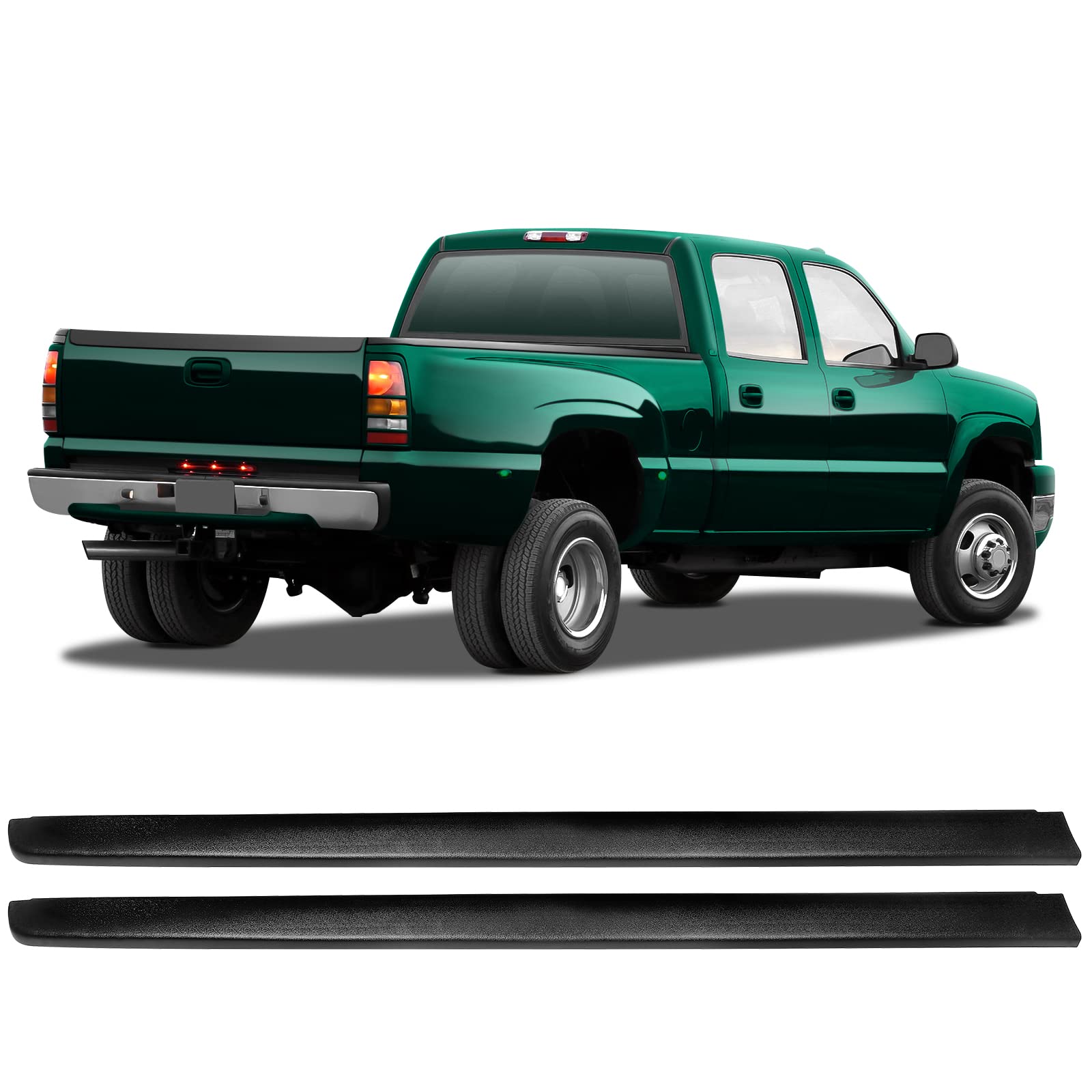 SCITOO Truck Bed Rail Caps 72-40151 Compatible with 2001-2006 for GMC ...
