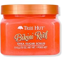 Amazon.com : Tree Hut Bikini Reef Shea Sugar Scrub, 18 oz, Ultra ...