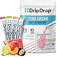 Amazon.com: DripDrop Sugar Free Hydration Packets - Zero Classic Variety Pack - Single Serve ...