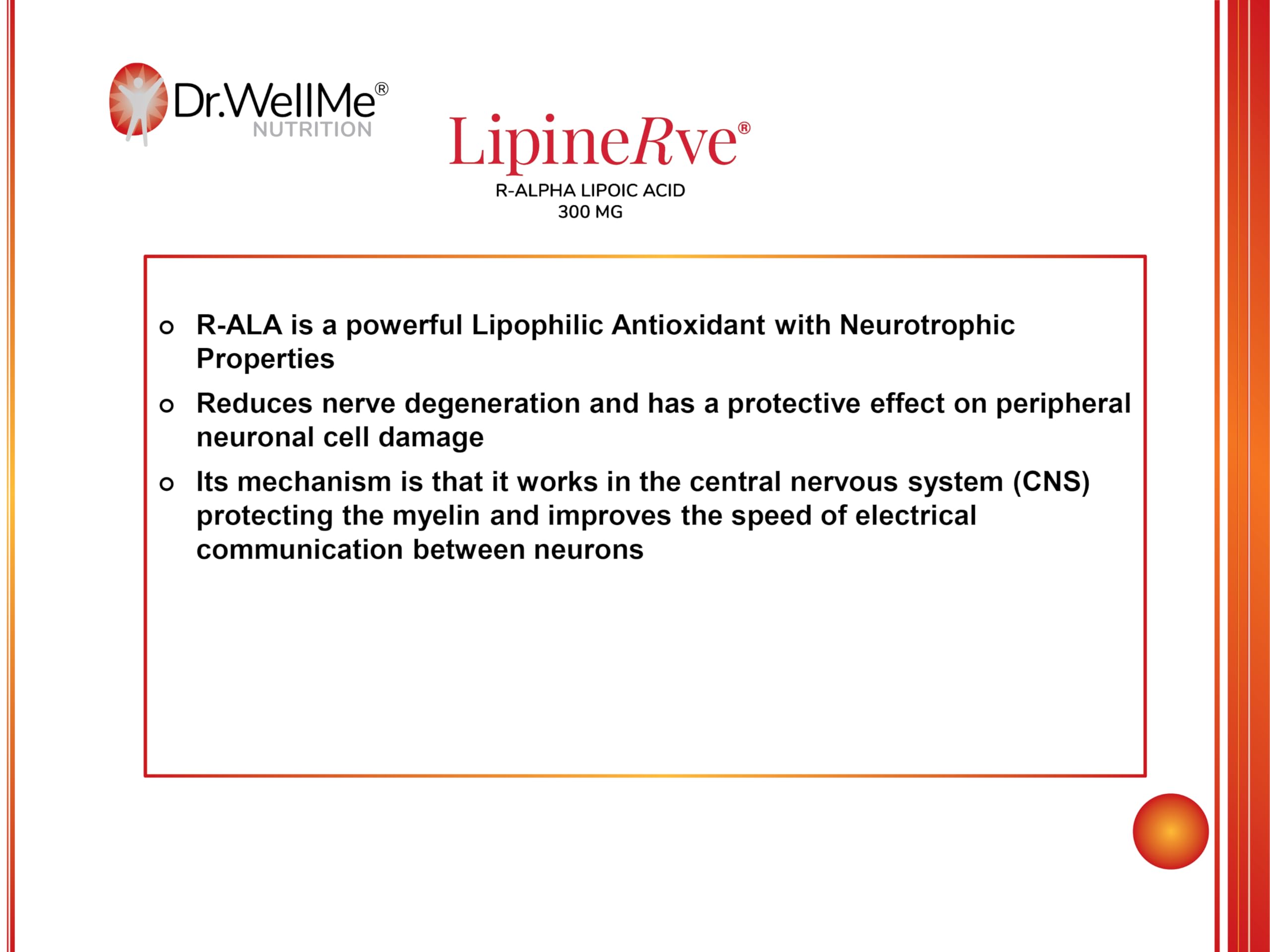Mua Dr.WellMe Lipinerve R Alpha Lipoic Acid 300mg Capsules Per Serving ...