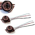 Amazon.com: iJDMTOY (2) 3156 3157 Pre-Wired Harness Sockets As Repair, Replacement, Install LED ...