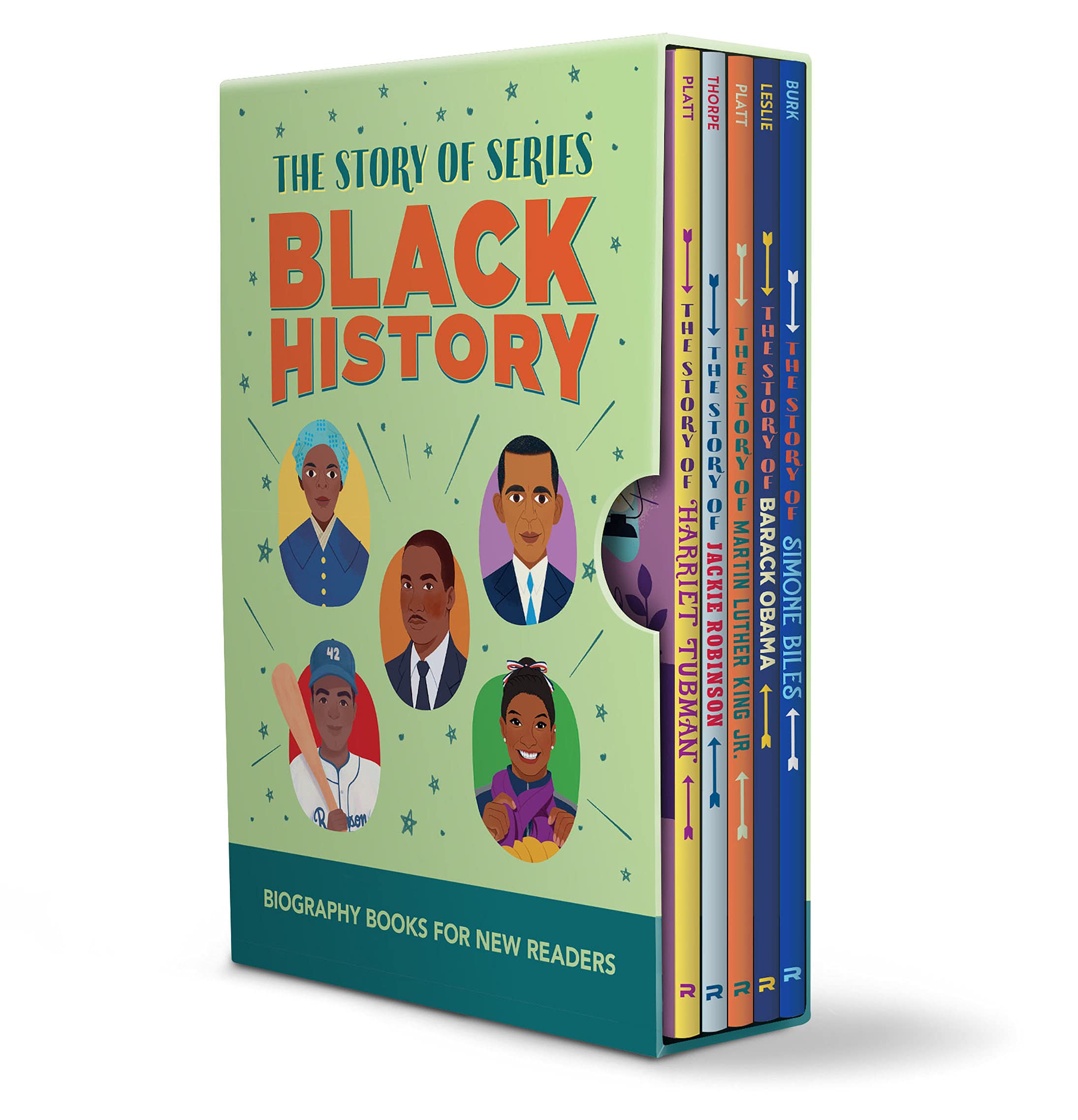 The Story of Black History Box Set: Biography Books for New Readers ...