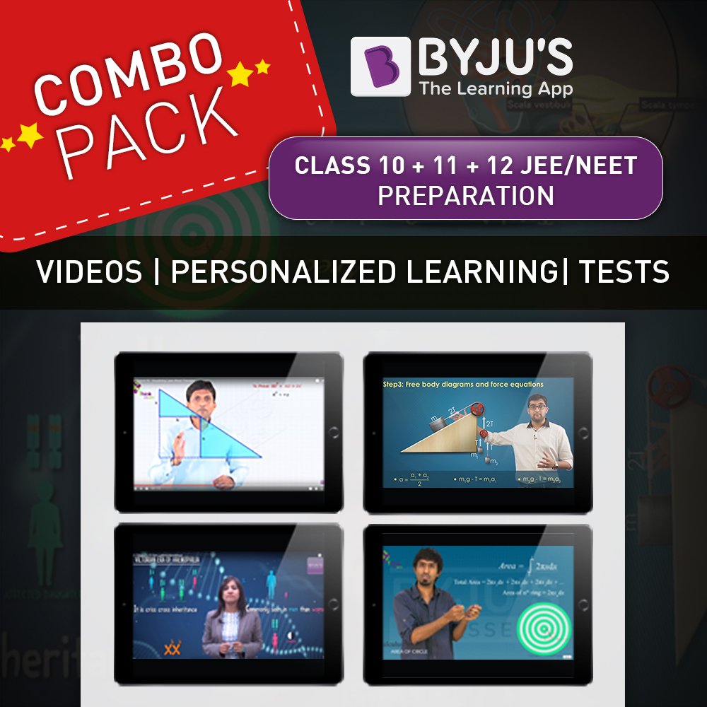 BYJUS Class 10th + 11th + 12th JEE + NEET Preparation (Tablet): Amazon ...