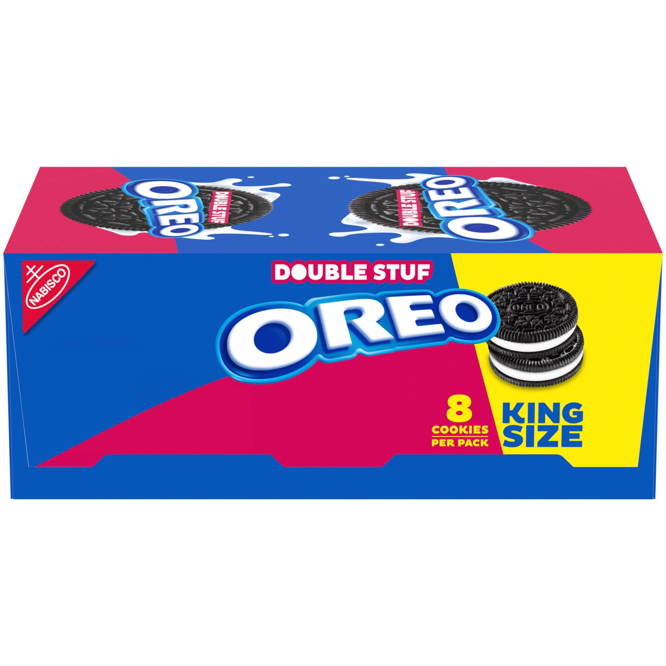 Mua OREO Double Stuf Chocolate Sandwich Cookies, 10 King Size Snack ...
