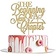 Amazon.com: The Beginning of a New Chapter Cake Topper, Farewell Party ...
