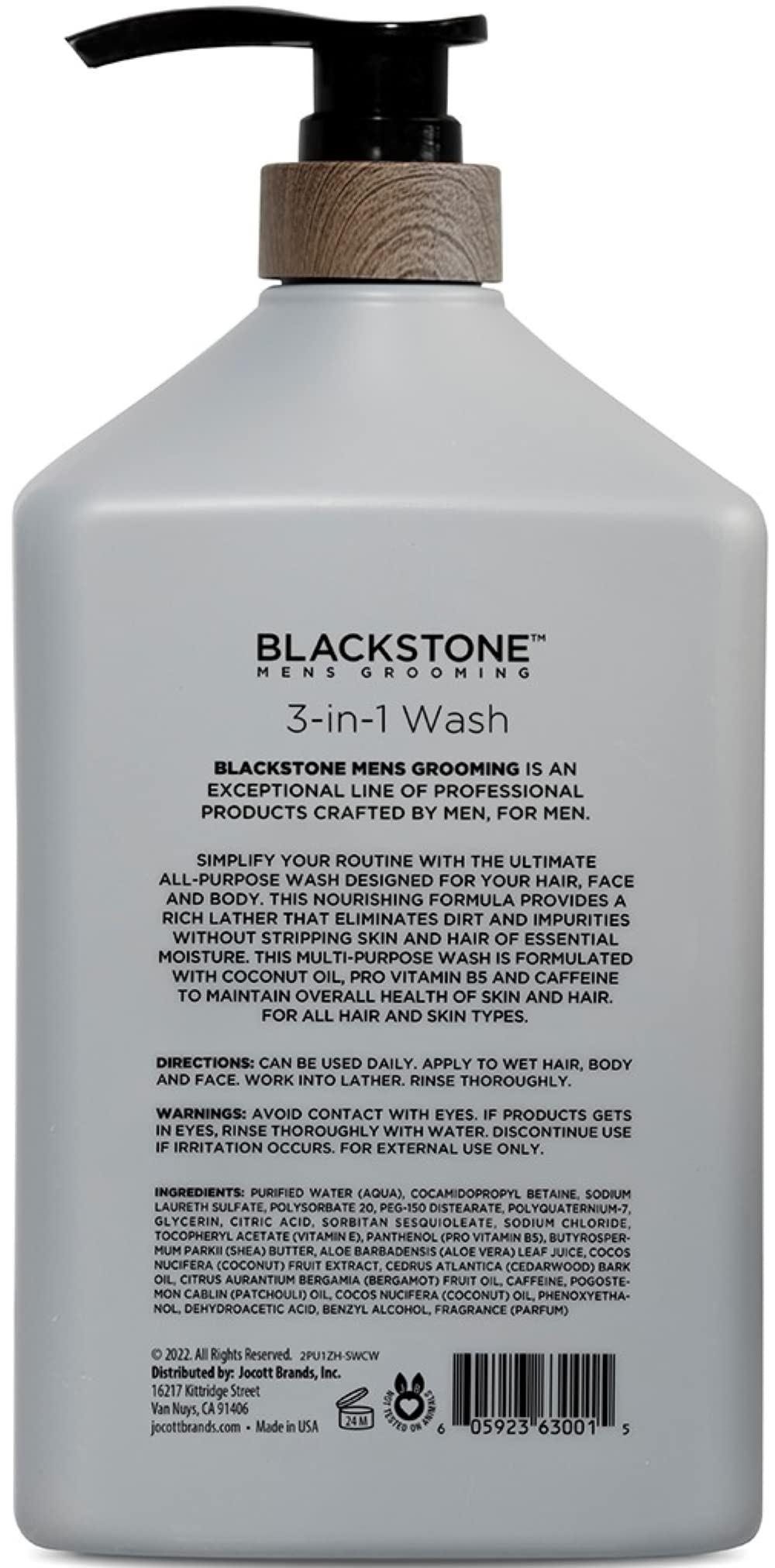Mua Blackstone 3-in-1 Wash for Men | Cleanse & Condition Hair, Body ...