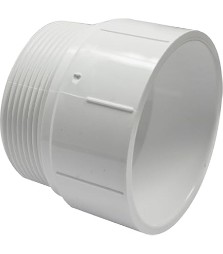 3 Inch Schedule 40 Slip X Mipt Male Adapter (3" Dia. (1 Pack)) - 436. ...