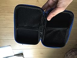 deleyCON Festplattentasche / Festplatten Case: Amazon.de: Computer ...