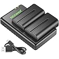 Amazon.com: Neewer NP-F550 Battery Charger Set,Compatible with Sony NP F970,F750,F960,F530,F570 ...