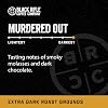 Black Rifle Coffee Company Murdered Out, 12oz Bag, Ground Coffee Dark ...