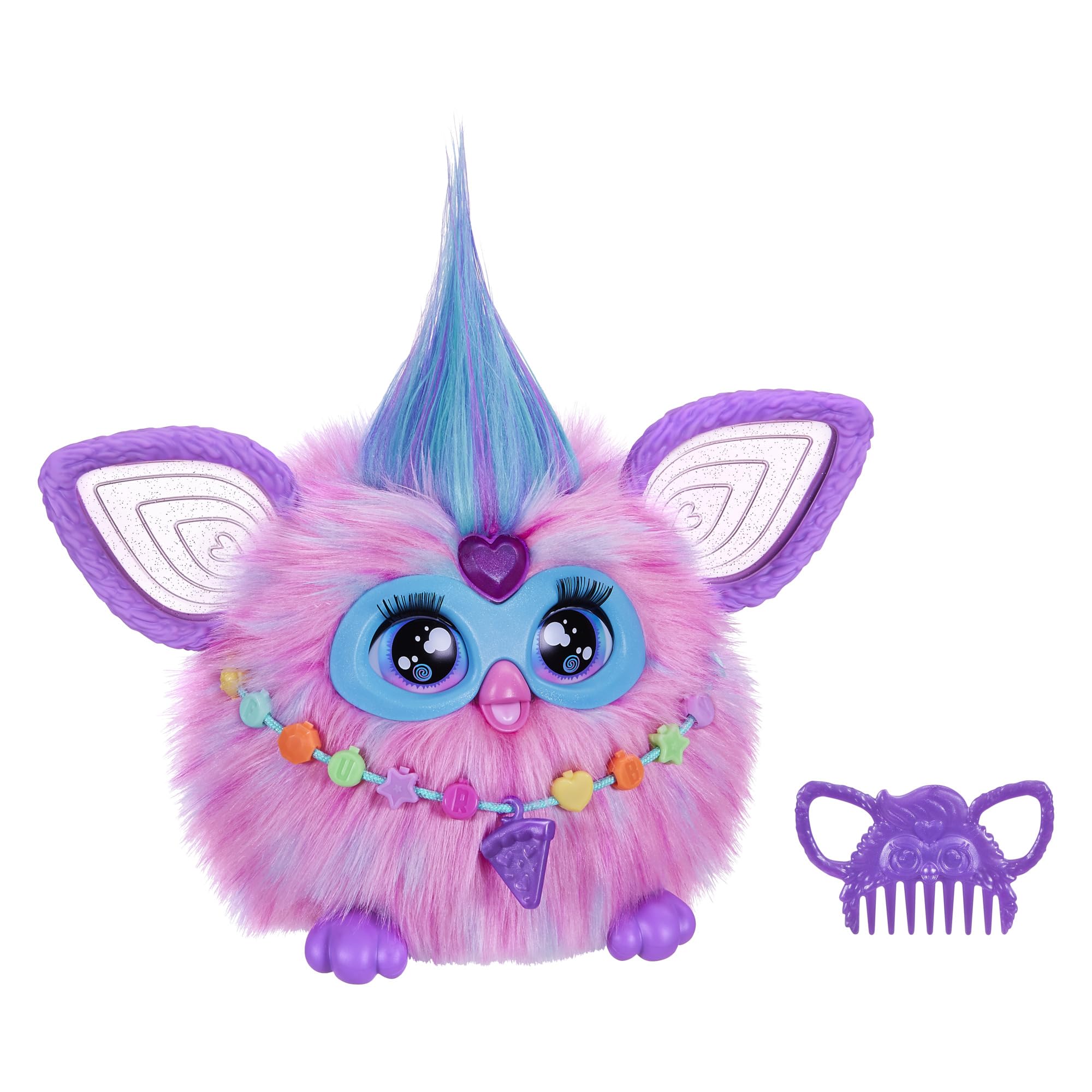 Furby Cotton Candy, 15 Fashion Accessories, Interactive Plush Toys for ...
