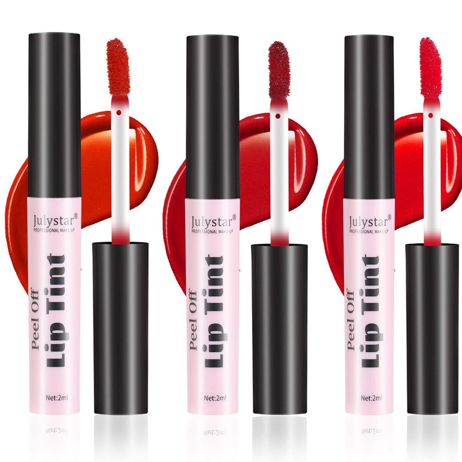 3Pcs/Set Peel Off Lip Stain - Kiss-Proof, Hydrating, and Stunningly ...