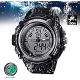 Amazon.com: TEKMAGIC 10ATM 100m Outdoor Waterproof Sports Watch for ...
