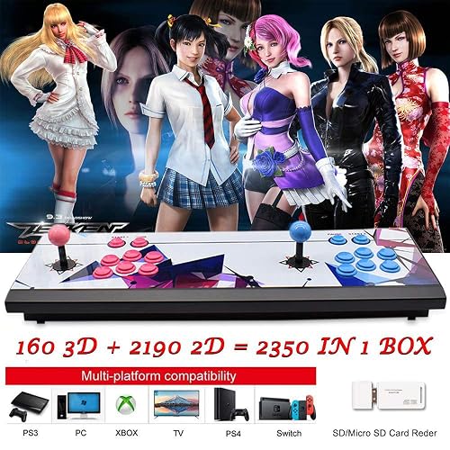 ElementDigital Arcade Game Console 1080P 3D & 2D Games 2350 in 1 ...