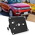 Amazon.com: Front License Plate Bracket No Drill Car Bumper Tow Hook ...