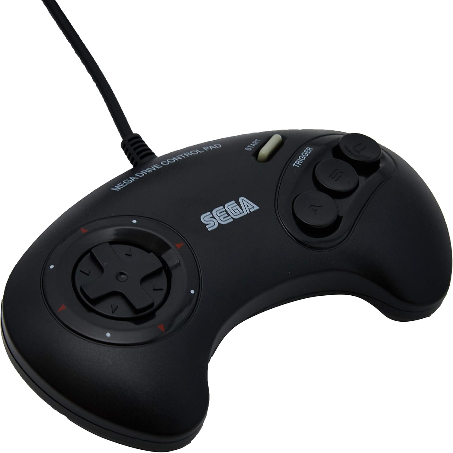 Joystick Mega Drive 3 Botões - Sega Genesis - Preto: Amazon.com.br: Games