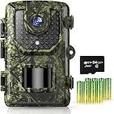 Amazon.com: Foxelli Trail Camera – 14MP 1080P Full HD Wildlife Scouting ...