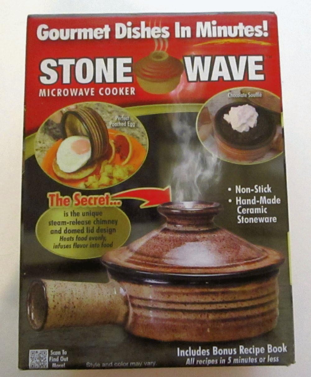 Telebrands Stone Wave Microwave Cooker: Amazon.co.uk: Kitchen & Home