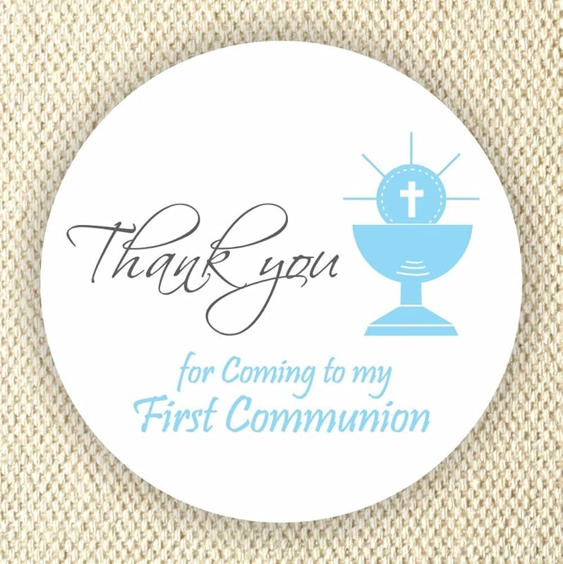 Amazon.com: Communion Stickers - Boys Communion Stickers - Communion ...