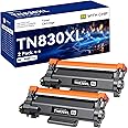 Amazon.com: TN830XL Toner Cartridge High Yield Replacement for Brother TN830 TN-830 TN830 XL TN ...