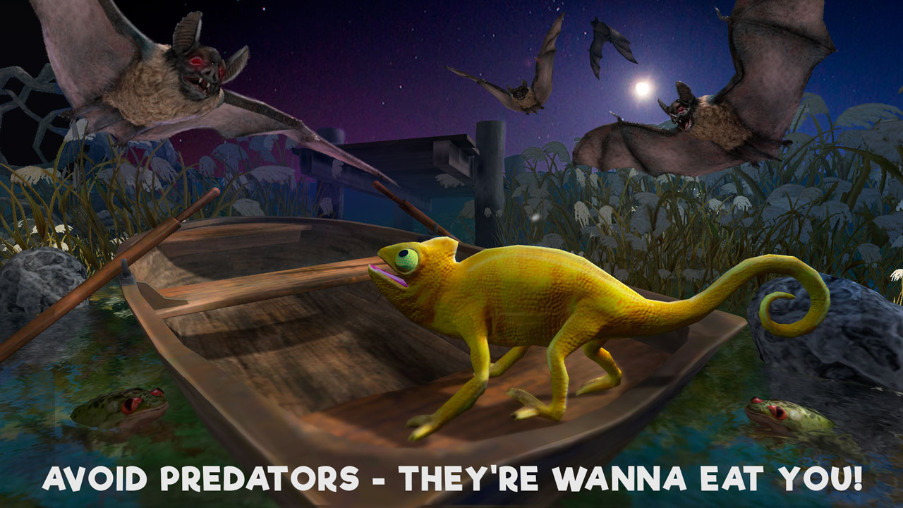 Wild Chameleon Simulator 3D: Exploration of Micro World | Small Animal ...