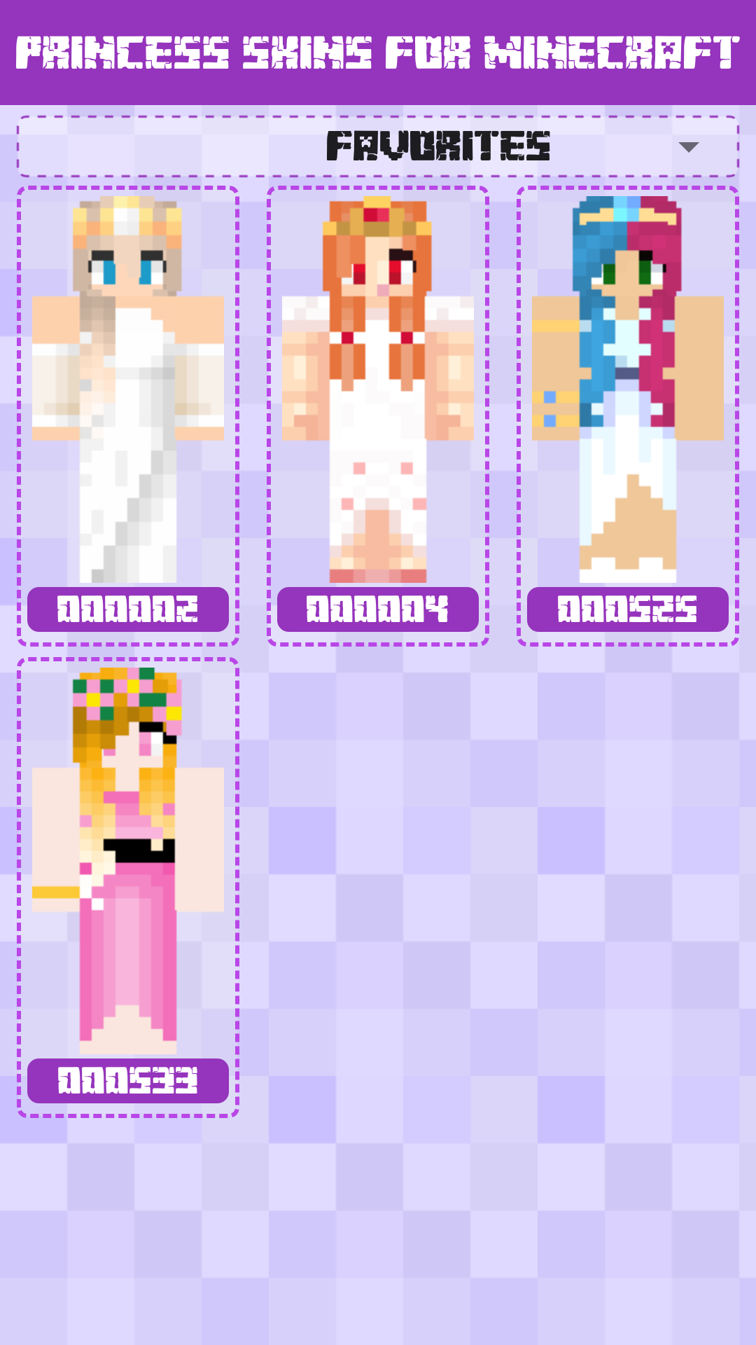 Princess Skins for Minecraft PE:Amazon.com:Appstore for Android