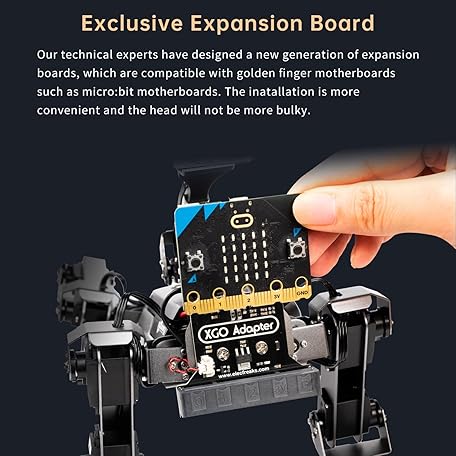 Mua ELECFREAKS microbit Robotic Dog Xgo V2 Kit, 15 Movable Joint DIY ...