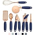 COOK WITH COLOR Kitchen Gadget Set Copper Plated Stainless Steel ...