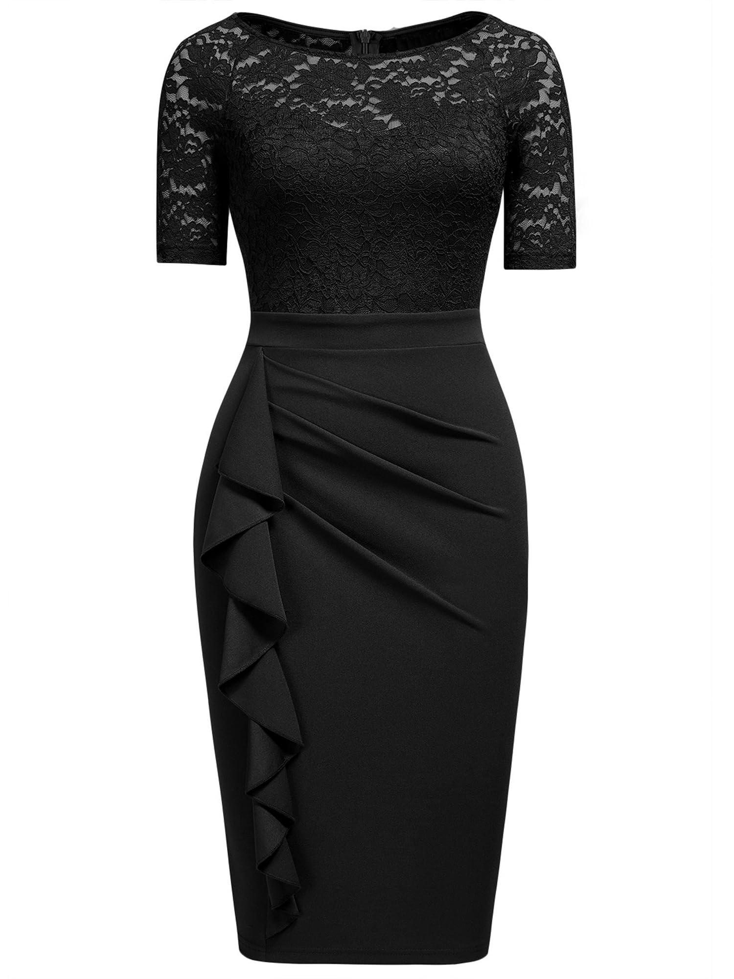Mmondschein Black Dresses for Women Party Cocktail Formal Prom Work ...