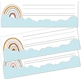 Amazon.com: Name Tags for Classroom Cubbies, 30 Colorful Name Plates ...